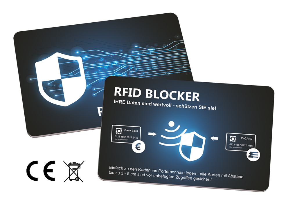 RFID-Blocker | Geld & Finanzen | Freizeit | Produkte | MAXIMEX